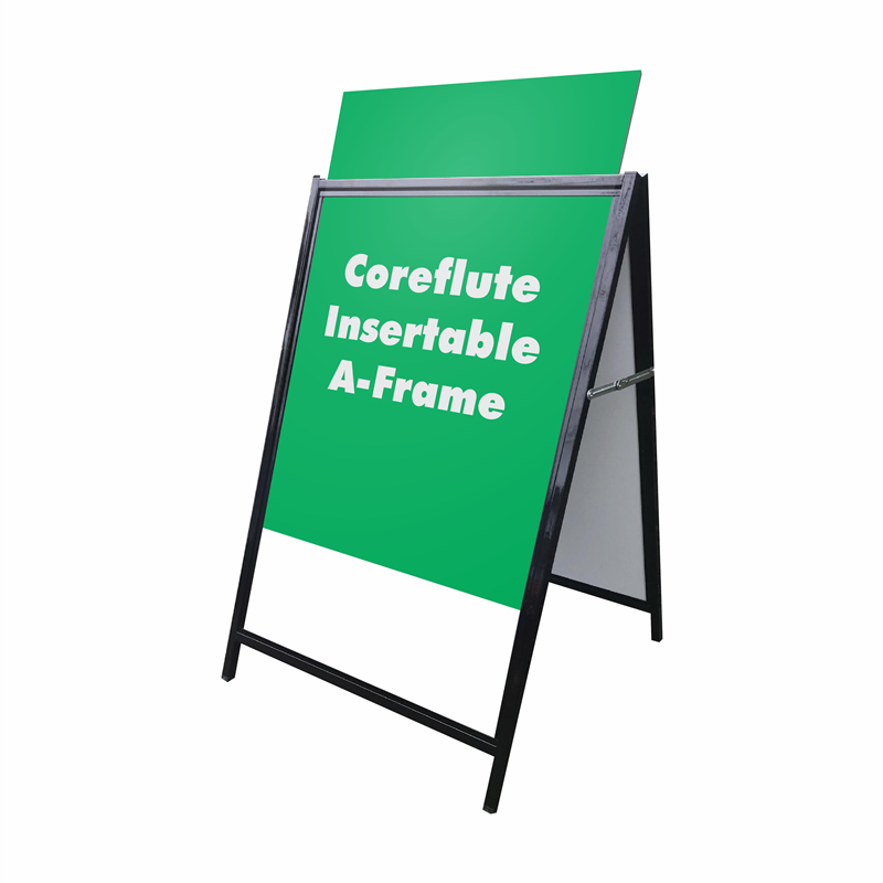 A Frame Corflute Insertable