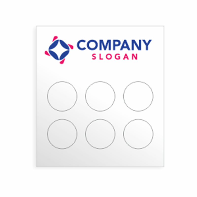 Branded Windscreen Repair Stickers