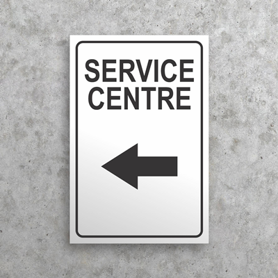 Service Centre Signs