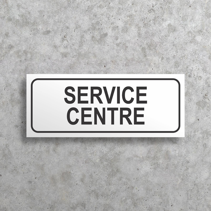Service Centre Signs